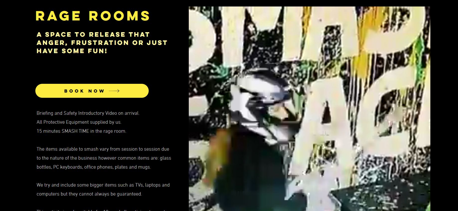 Top 10 Rage Rooms in London | Places to Reduce Rage - Yoda London